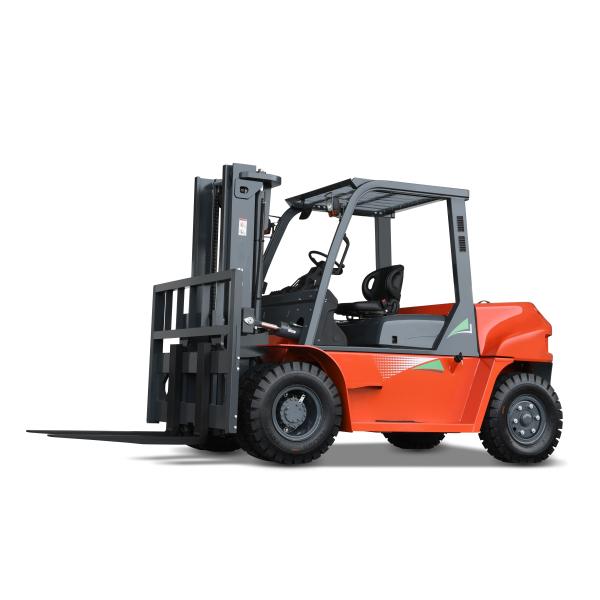Quality 6tons Diesel Forklift 7tons Max.grade ability 19% for Industrial Applications for sale