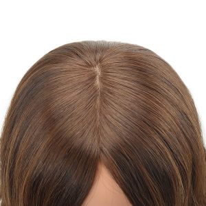 Quality Light Brown Jewish Hair Wig Women Remy Human Hair Wigs Custom for sale