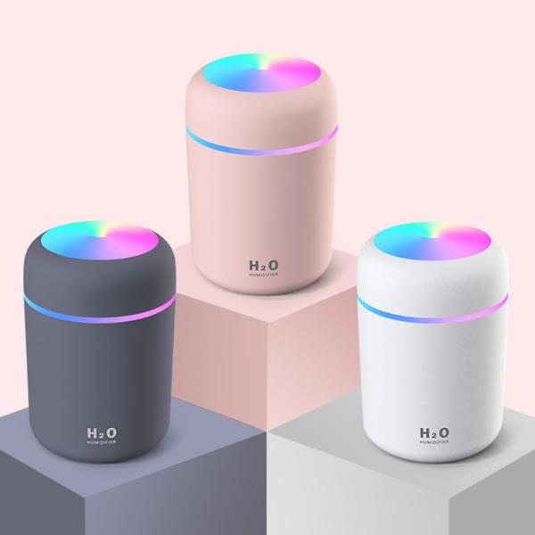 Quality 5V Portable Mini Air Cooler with Color Change LED Light and Ultrasonic for sale