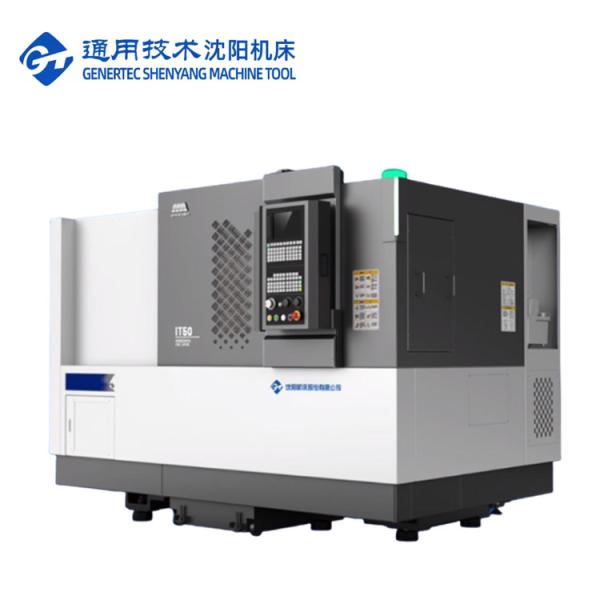 Quality SMTCL CNC Lathe IT35L Metal Bearing Machining Large Span Spindle CNC Lathe for sale
