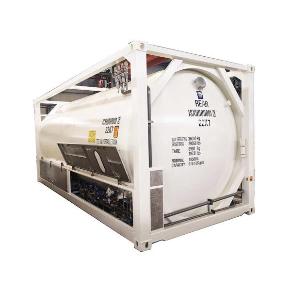 Quality CSC Cryogenic Oxygen Tanks CNG T75 Tank Container For Lo2 Ln2 CO2 for sale