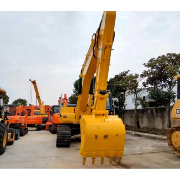 Quality Secondhand Komatsu Excavator 2840mm Track Yellow Second Hand Excavator PC200-8 for sale