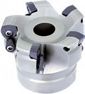 Quality Double Clamping High Feed Milling Cutter For Helical Machining for sale