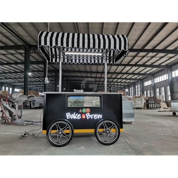Quality Multi-Function Coffee Carts Food Carts Mobile Food Cart for Ice Cream for sale