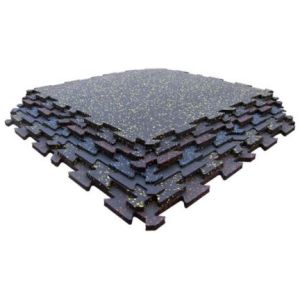 Quality Rubber Mat High Impact Rubber Flooring Created for Fitness Centers Delivering for sale