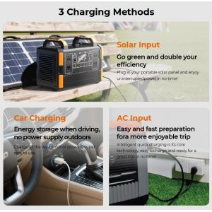 Quality Multi-Function Solar Energy Storage 1200W Portable Power Station 110V 220V for sale