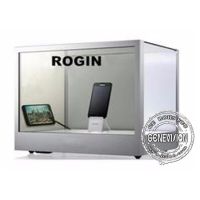 Quality Full HD 21.5 Inch Transparent LCD Showcase With Touch Screen for sale