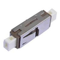 Quality OM4 SC Pink 50μm High precision dimension Fiber Optic Adapter with flange for sale