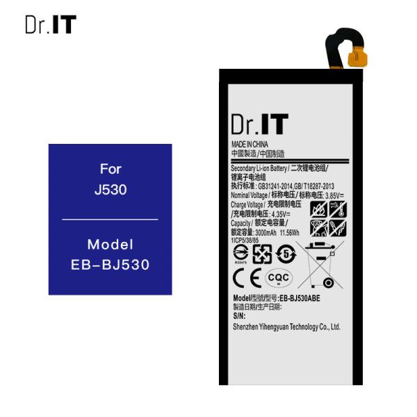 Quality MSDS 3500mAh Samsung J530 Battery Replacement Phone Batteries 3.85V for sale