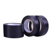 Quality 50MM Black PVC Adhesive Tape For Rubber Plastic Electric Insulation for sale