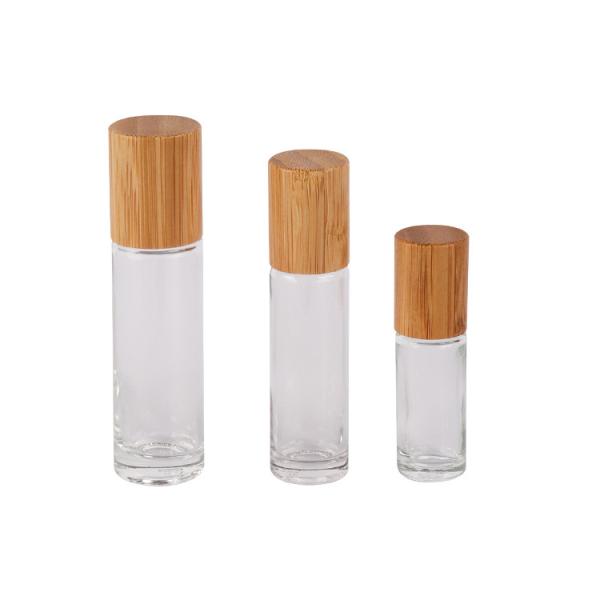 Quality 3ml 5ml 10ml 15ml Glass Roller Bottles Refillable Essential Oils Perfume Roller for sale