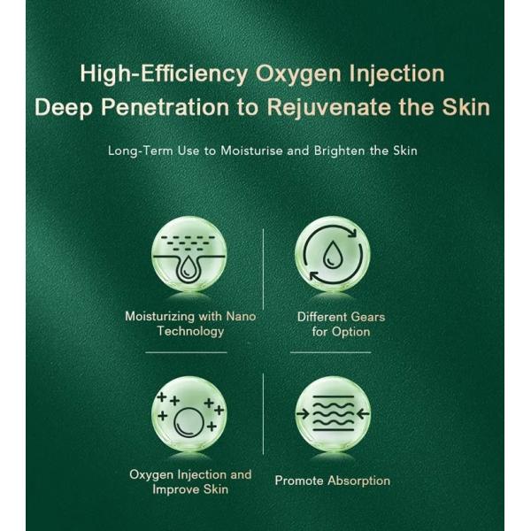 Quality Handheld Oxygen Injector Oxygen Facial Machine Promotes Metabolism for sale