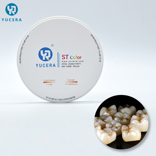 Quality 45% Translucent Zirconia Blocks for sale