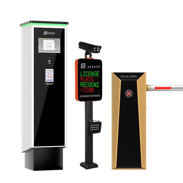Quality Self Service Parking Fee Machine For Indonesia LPR Solution Parking Ticket for sale
