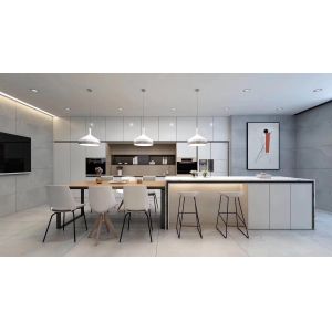 Quality White PET modern kitchen cabinet for sale