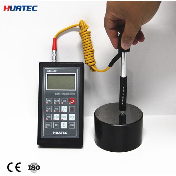 Quality LCD Display With Back - Light USB / RS232 Portable Leeb Hardness Tester RHL30 for sale