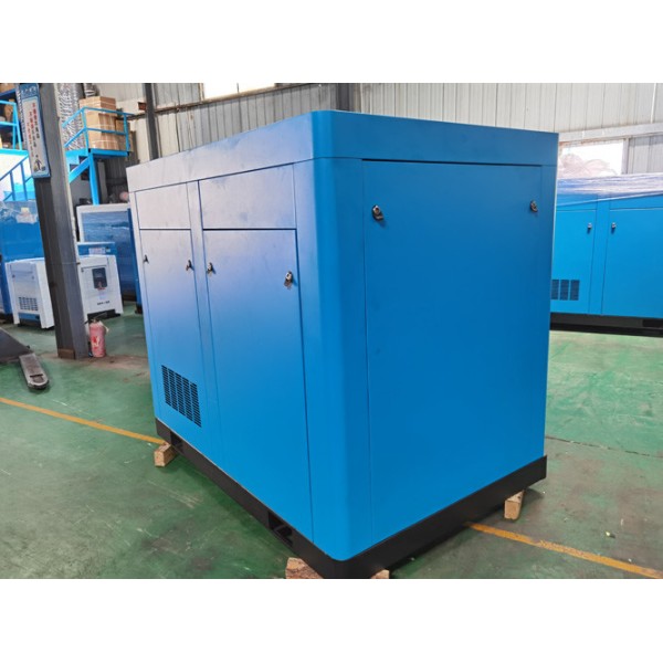Quality Industrial Screw Efficient Air Compressor Direct Driven Efficient 200HP 160Kw for sale