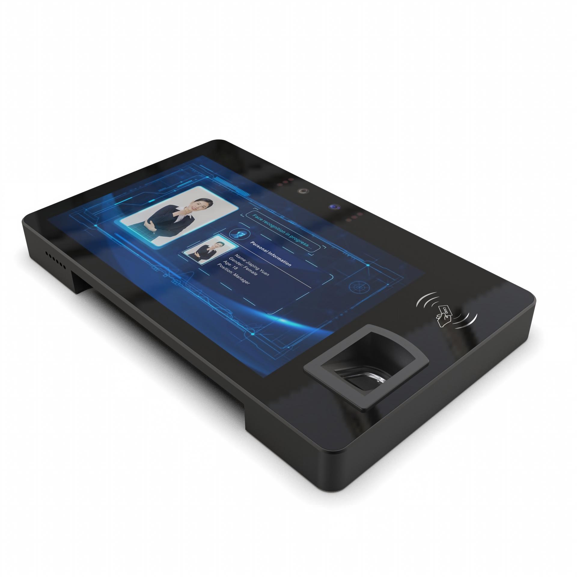 Quality Visible Light Face Recognition Terminal 5 inch IPS Touch Screen Metal Case for sale
