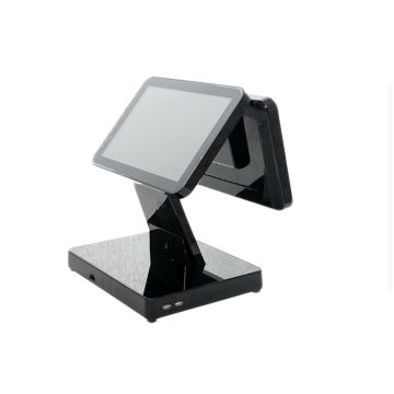 Quality Android 4.4 Touch Screen POS Ordering System With WIFI 15 Inch Dual Screen for sale