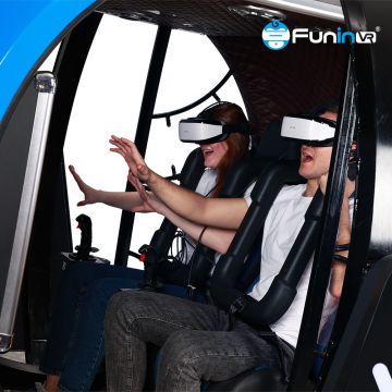 Quality VR Theme Park Equipment 360 Rotation 720 Degree flight simulator 9D VR Machines for sale