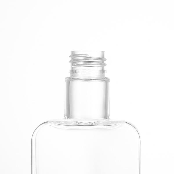 Quality Plastic Disc Cap Bottle Squeezable Airless 300ml With Gold Screw Cap for sale