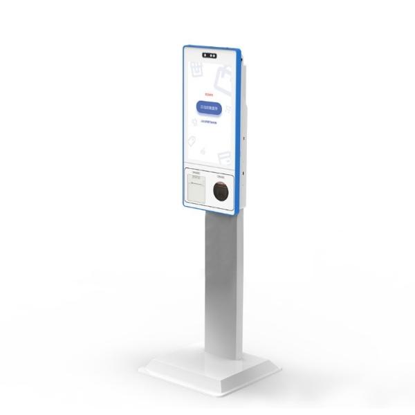 Quality 23.6 Inch Self Service Pos Pay Touchscreen Interactive Self Service Kiosk for sale