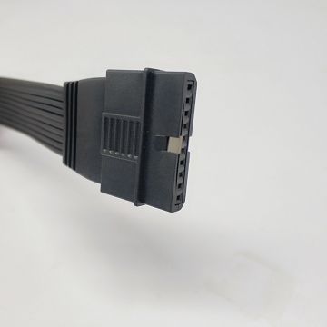 Quality Holter ECG Cable TPU 1.2m 10 Leads for Schiller MT-200 MT-101 for sale