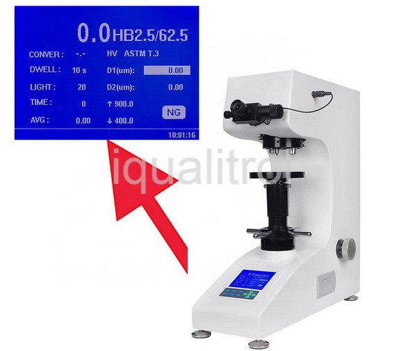 Quality Digital Display Automatic Turret Low Load Brinell Hardness Tester Max Force 62.5Kgf for sale