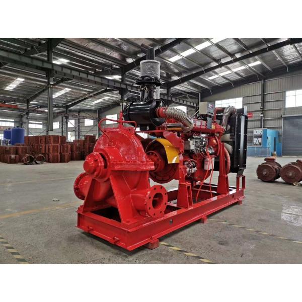 Quality Indoor Fire Hydrant Diesel Engine Fire Pump Set 500L/Hour for Garment Shops for sale