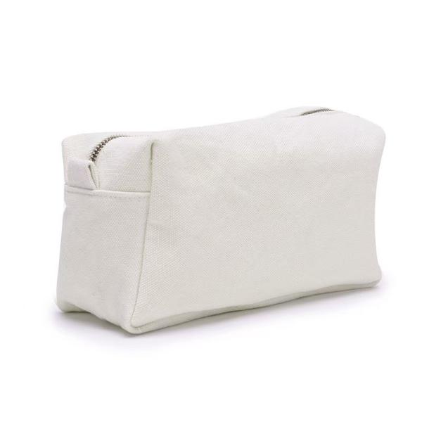 Quality RPET Recycled Cotton Cosmetic Bag Durable & Eco-Conscious Choice for Organizing for sale