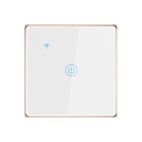 Quality Glomarket 1 Gang Tuya Smart Switch Aluminium Bezel Security Smart Home for sale