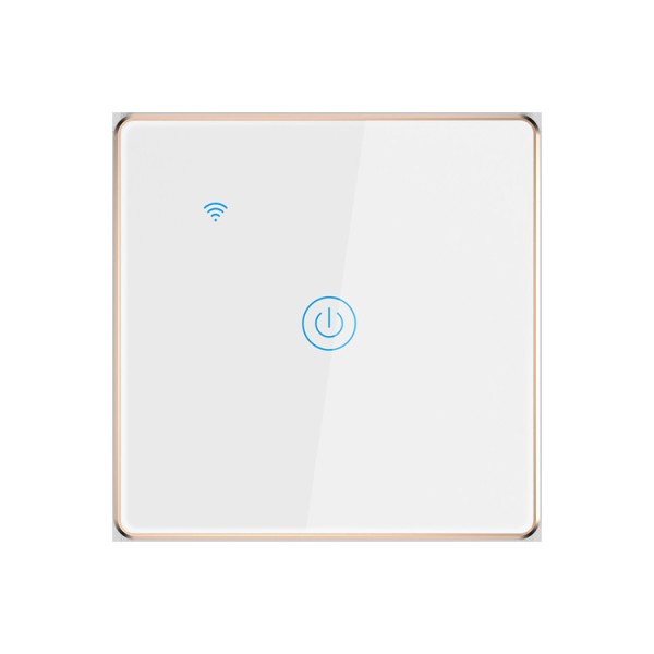 Quality Glomarket 1 Gang Tuya Smart Switch Aluminium Bezel Security Smart Home for sale