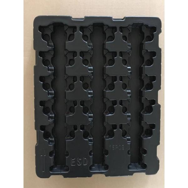 Quality ESD Protection Blister Pack Tray Recyclable PET Material SGS certification for sale