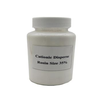 35% Papermaking Chemicals White Emulsion Cationic Rosin Paper Sizing Agent