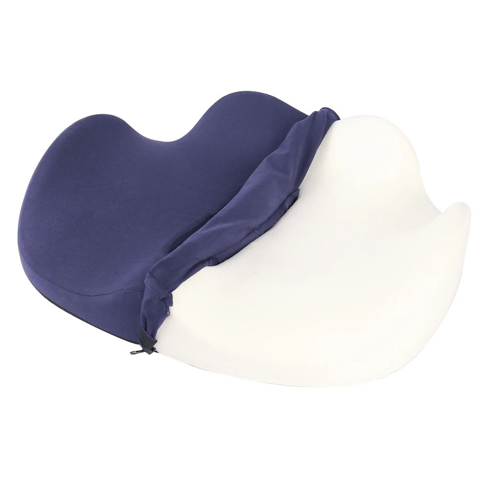 Quality Ergonomic Design Coccyx Support Seat Cushion with 3D Mesh Breathable Cover and for sale