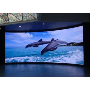 Quality P3mm Flexible Curved LED Display IP65 Waterproof 3840Hz High Refresh Rate for sale