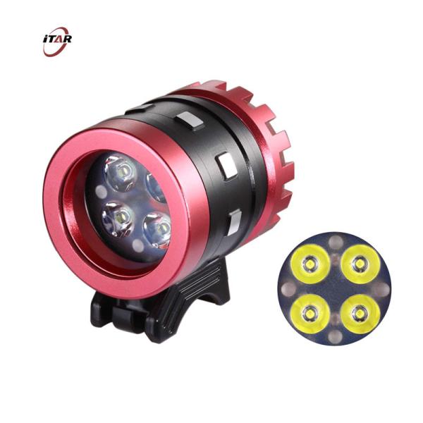 Quality Long Run Time 2000 Lumens LED Bike Headlight Waterproof IP65 Efficient for sale