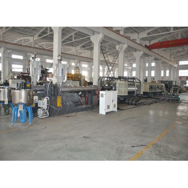 Quality Automated DWC Pipe Machine , High Speed DWC Pipe Extrusion Line for sale