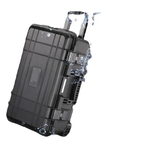 Quality IP67 Waterproof Hard Plastic Toolbox with Wheels for Mobility and Custom Color for sale