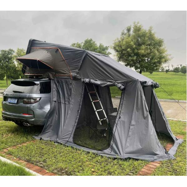 Quality Diagonal Bracing Type Cozy 4-Season Aluminum Camper Rooftop Tent For 3 for sale