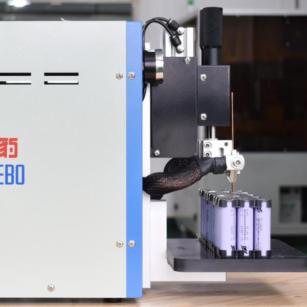 Quality High Precision Battery Pack Assembly Equipment 18650 Pneumatic Spot Welder for sale