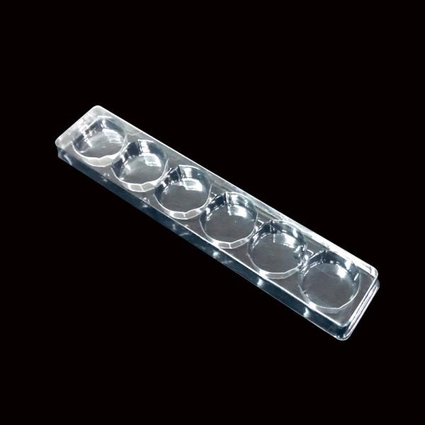 Quality SH-0235 Customized Disposable Turnover Plastic Tray for Toothpaste Soft Tube for sale