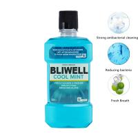 Quality Adult Alcohol Free Antibacterial Mouthwash 500ml Mild Mint Mouthwash for sale