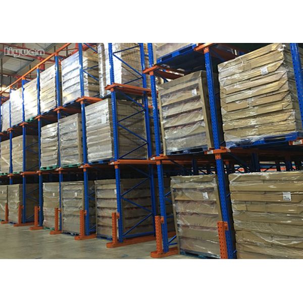 Quality Industrial Drive In Racking System , Drive In Drive Through Racking Durable for sale