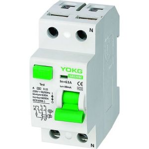 Quality Electromagnetic Leakage Protector SR6HM 16-63A 2 Pole 4 Pole for sale