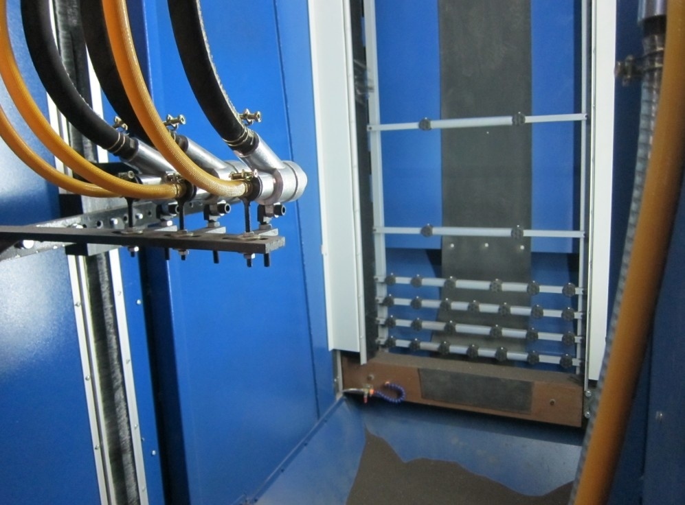 High Quality Automatic Vertical Glass Sandblasting Machine Glass Sandblaster