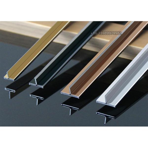 Quality T20 Stainless Steel Decorative Profiles edge trim corrosionproof for sale