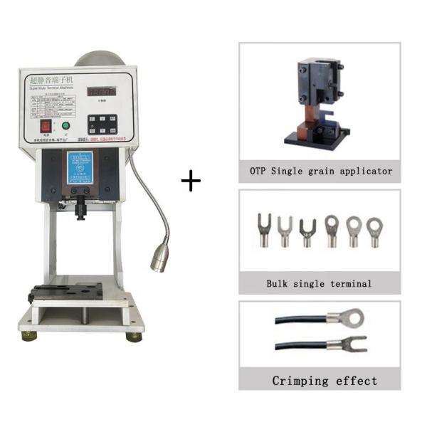 Quality AC220V 50HZ Copper Cable Wire Terminal Connector Crimping Press Machine 30KN for sale