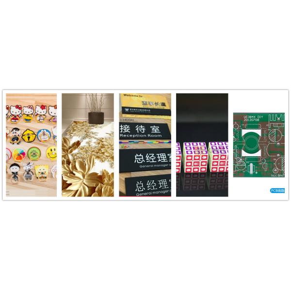 Quality Multifunction Digital Flatbed Inkjet Printer For Leather Glass Plastics for sale
