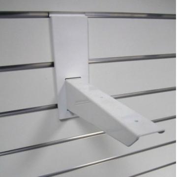 Quality Smooth Storage Mdf Board / Pvc Plastic Slatwall Display Rack for sale
